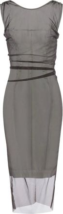 Maison Margiela Femme, Robes, Gris, Taille: 36 FR Transparent Dress