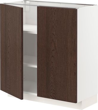 IKEA METOD Unterschrank m B&ouml;den/2T&uuml;ren