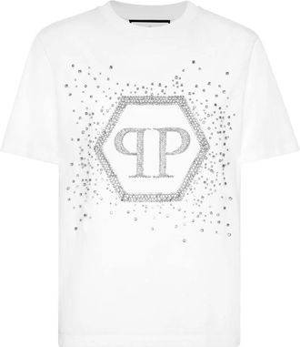 Philipp Plein Damen, Oberteile, Weiß, XSGröße