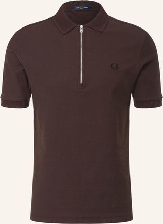 Fred Perry Piqu&eacute;-Poloshirt braun