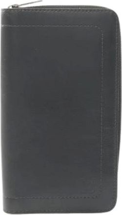Louis Vuitton Portefeuille long zipp&eacute; organisateur Utaha en cuir Louis Vuitton doccasion - Homme - Pre-owned - Noir - Taille: ONE Size
