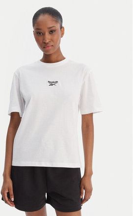 Reebok T-Shirt Suzie RK25505CCW Wei&szlig; Relaxed Fit