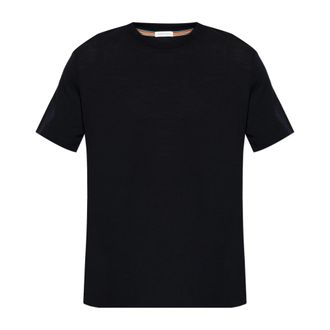 Paul Smith Woll-T-Shirt - - Tops - Herren - Schwarzk - 2XL