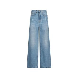 Lois Femme, Jeans, Bleu, Taille: W30 Skater Loose Wide Jeans