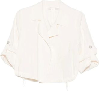Marella Femme, Vestes, Blanc, Taille: 36 FR Mlmpalchi Jacket