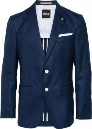 HUGO BOSS Homme, Vestes, Bleu, Taille: 3XL Blazer