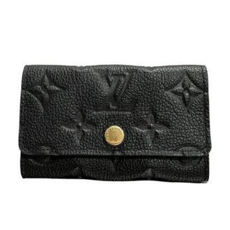 Louis Vuitton Pre-owned &Eacute;tui &agrave; Cl&eacute;s Monogram Empreinte (M64421) - Femme - Pre-owned - Noir - Taille: ONE Size