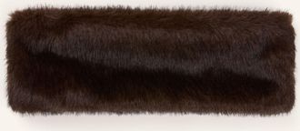 Darling Harbour Darling Harbour Stirnband Aus Kunstfell braun