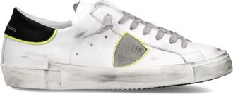 Philippe Model Homme, Chaussures, Blanc, Taille: 40 EU Prsx Tennis Baskets