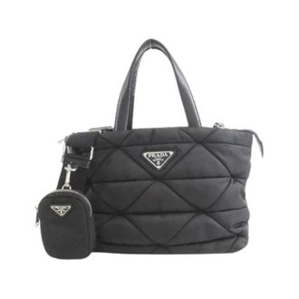 Prada Pre-owned Tessuto Quilting Handbag - - Pre-owned - Damen - Schwarzk - ONE SIZE