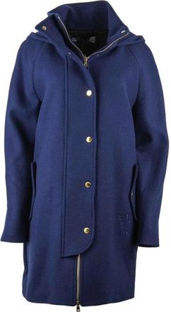 Love Moschino Damen, Mäntel, Blau, SGröße