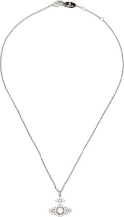 Vivienne Westwood Femme, Accessoires, Gris, Taille: ONE Size Olympia CZ Pendant