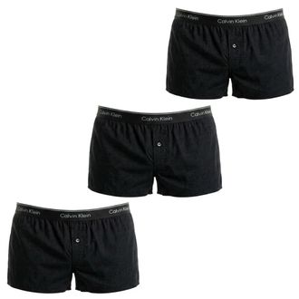 Calvin Klein Cotton Classics Mid-Rise Boxer 3er-Pack - - Underwear - Herren - Schwarzk - M