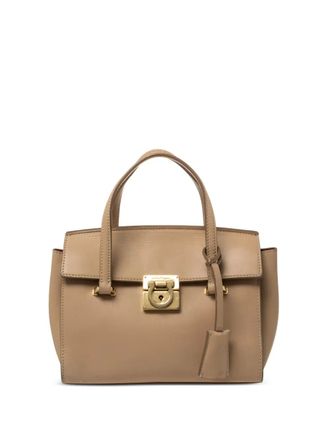 Ferragamo sac à main Mara - Tons neutres