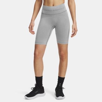 Under Armour Vanish Seamless mit Waschung Shorts (18 cm) für Damen Schwarz / Weiß XL