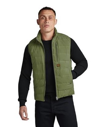 G-Star G-Star Homme Veste Sans Manches Foundation Liner, Vert (sage D24277-D518-724), XS