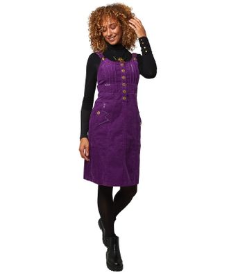 Joe Browns Damen Confident Cord Lässiges Kleid, blau, 32