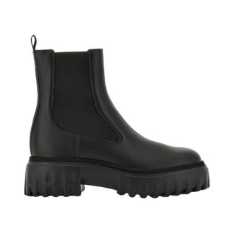 Hogan Chelsea Boots mit Profilsohle - - Shoes - Damen - Schwarzk - 37 EU