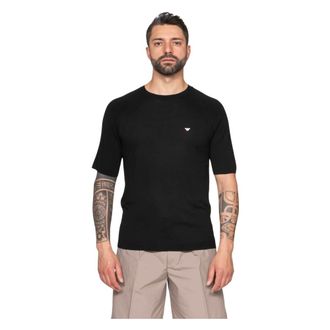 Emporio Armani Herren, Oberteile, Schwarzk, MGr&ouml;&szlig;e