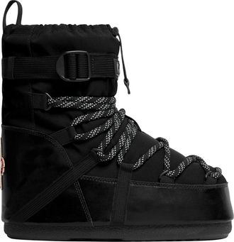 Moncler Moncler Moon Boot X Icon Low Snow Boot, Women, Black, Size: 36-38