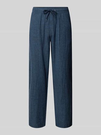 Redefined Rebel Hose aus Leinen-Baumwoll-Mix mit elastischem Bund