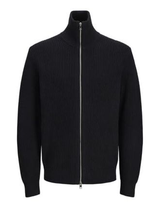Jack & Jones Knit Jprblastandfort Cardigan BF en Tricot, Noir, XL Homme