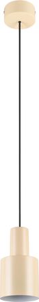 Trio Leuchten Pendelleuchte Agudo 319400144, Metall Beige, exkl. 1x E27