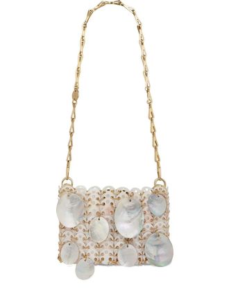 Paco Rabanne sac porté épaule Nano 1969 - Tons neutres