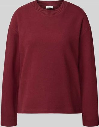 s.Oliver Red Label Regular Fit Pullover aus Baumwoll-Mix