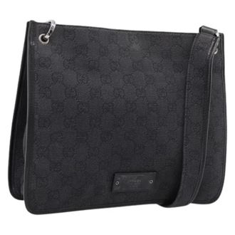 Gucci Pre-owned Sac bandouli&egrave;re vintage - Femme - Pre-owned - Noir - Taille: ONE Size