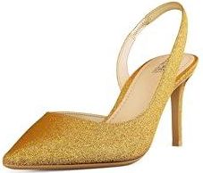 Michael Kors Femme Alina Flex Sling Pump Escarpins, Bronze, 36.5 EU