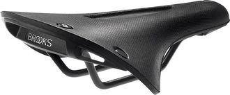Brooks England Brooks Fahrradsattel Cambium C-19 Allwetter-Carved, Schwarz, L 275 x B 184 x H 57 mm