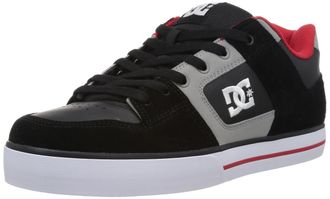 DC Herren Pure High-top Wc Schuh, Fiery Red White Black, 40 EU