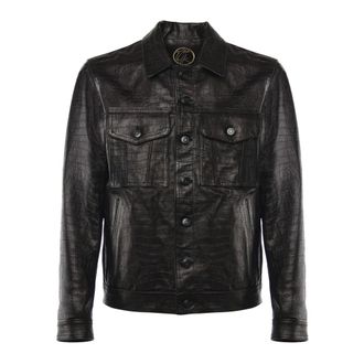 Giuliano Galiano Herren, Jacken, Schwarzk, 3XLGr&ouml;&szlig;e