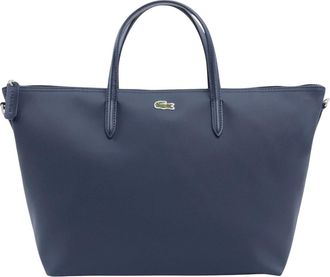 Lacoste Femme, Sacs, Bleu, Taille: ONE Size Petit sac cabas &agrave; bandouli&egrave;re L.12.12 Concept Nf5324Pk