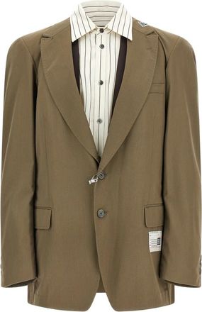 Miharayasuhiro Mihara Yasuhiro, Herren, Jacken, Gr&uuml;n, MGr&ouml;&szlig;e