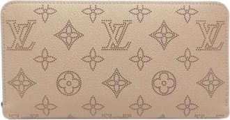 Louis Vuitton Portefeuille long Mahina Pre-owned (bi-pli) - Femme - Pre-owned - Beige - Taille: ONE Size
