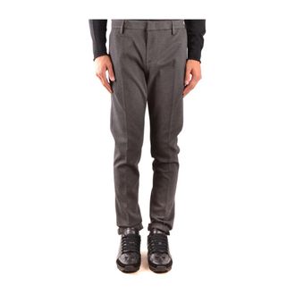 Dondup Stylische Slim-Fit-Hose - - Trousers - Herren - Grau - W36