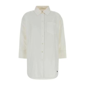 Max Mara Femme, Blouses et Chemises, Blanc, Taille: 48 FR Queva Shirt