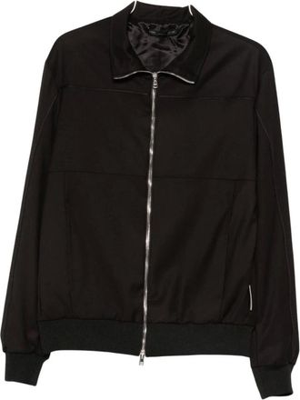 low brand Homme, Vestes, Noir, Taille: M Panelled Bomber Jacket