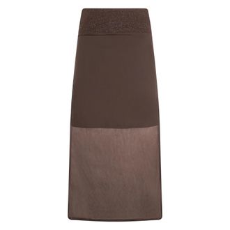 PESERICO Femme, Jupes, Brun, Taille: 44 FR Skirts
