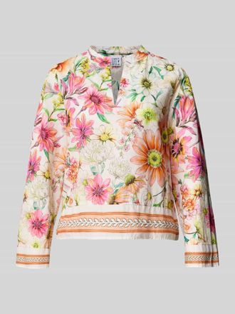 Emily van den Bergh Bluse mit Tunikakragen