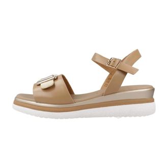 Repo Repo, Femme, Chaussures, Brun, Taille: 40 EU Flat Sandales