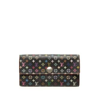 Louis Vuitton Portefeuille Sarah Pre-owned - Femme - Pre-owned - Noir - Taille: ONE Size