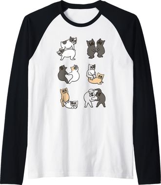 Huebucket Frenchie Couple Poses Raglan