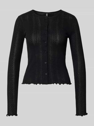 Pieces Slim Fit Cardigan aus Baumwoll-Viskose-Mix Modell MARIE