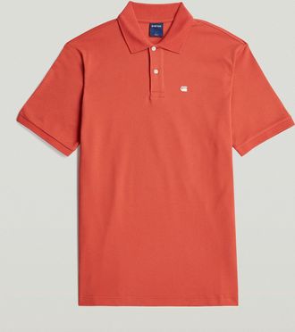 G-Star Oluv Regular Polo - Rot - Herren