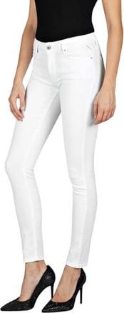 Replay Jean Femme Stretch, Blanc (White 001), 29W / 30L