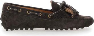 Tod's Femme, Chaussures, Brun, Taille: 36 EU Mocassin en daim