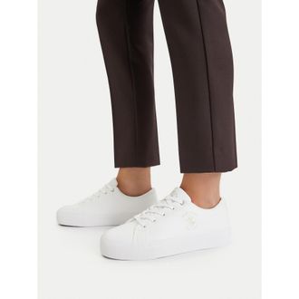 Beverly Hills Polo Club Sneakers aus Stoff Beverly Hills Polo Club CEO-BHPC040W Wei&szlig;